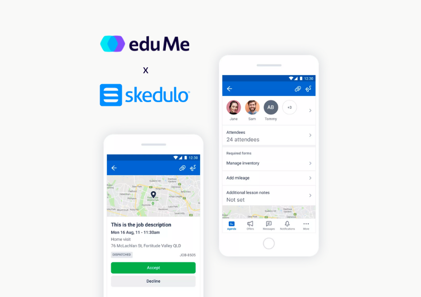 Skedulo Partners with eduMe to Provide Training in the Flow of Work to ...