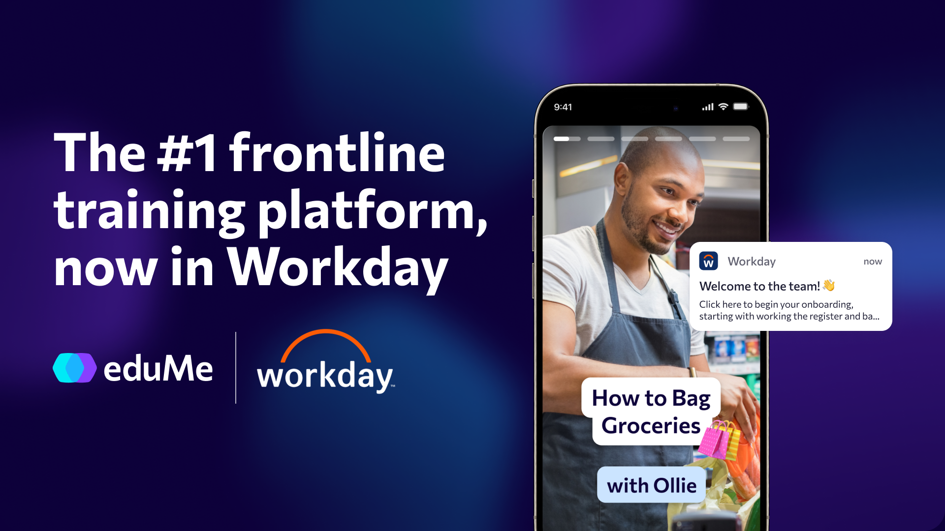 Workday Certified Frontline Training Platform | eduMe